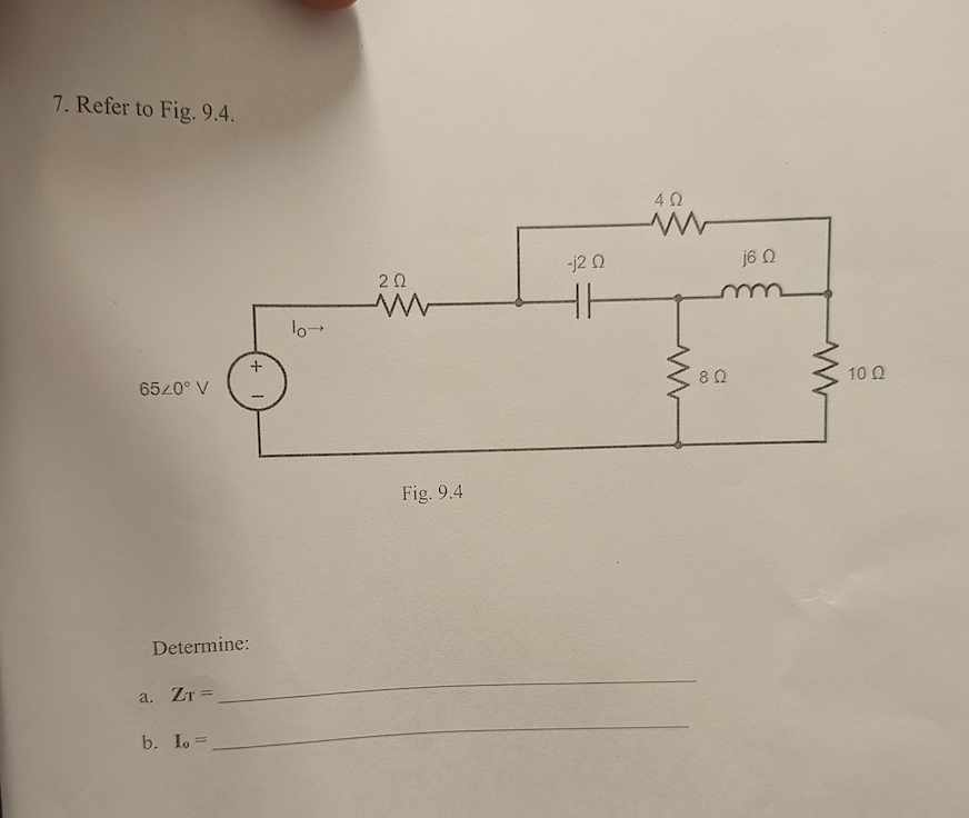 Solved 7. Refer to Fig. 9.4. | Chegg.com