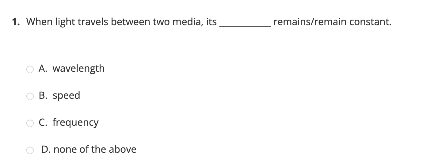 Solved 1. What is the speed of light in water? In glycerine? | Chegg.com