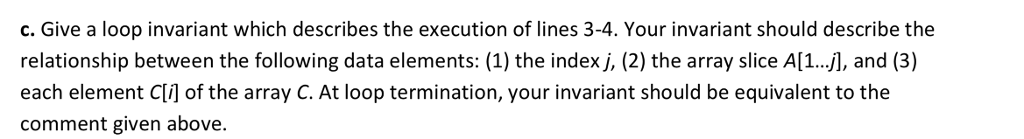 Solved Consider the following COUNTING-SORT code fragment | Chegg.com