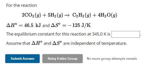 Solved For the reaction | Chegg.com
