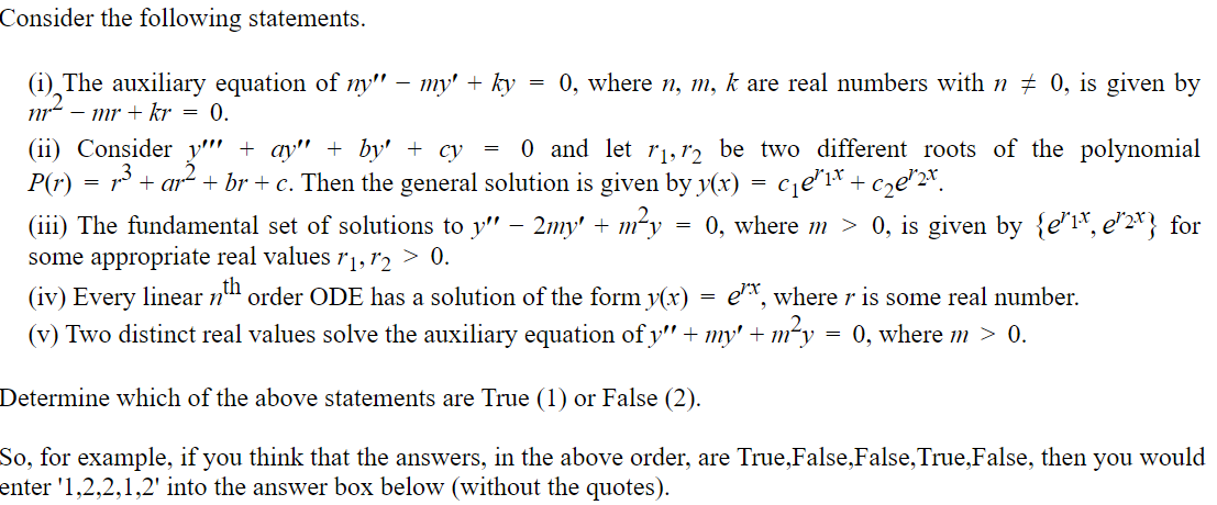 [Solved]: Consider the following statements. (i) The auxil