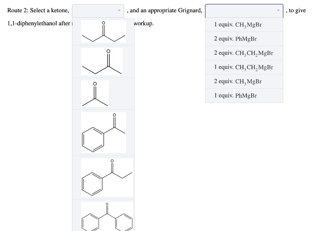 Solved Tertiary alcohols with two identical alkyl groups | Chegg.com