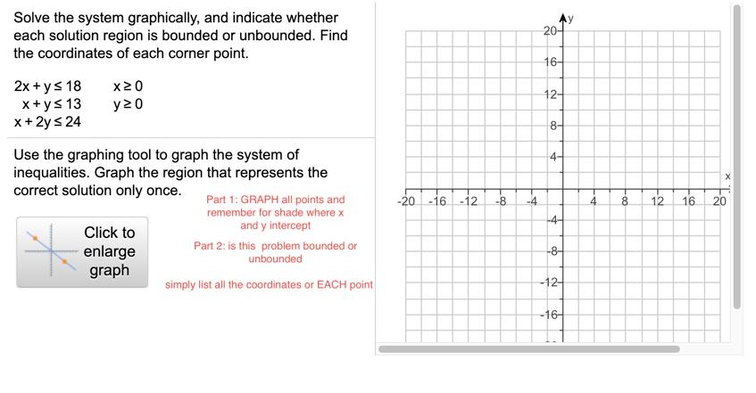 Solved THERE IS 3 PARTS TO THIS PROBLEM PART 1 GRAPH & BE | Chegg.com