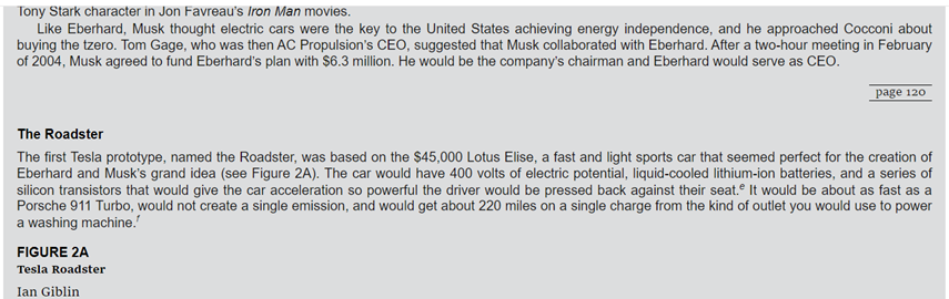 Solved Defining the Organization's Strategic Direction Tesla | Chegg.com