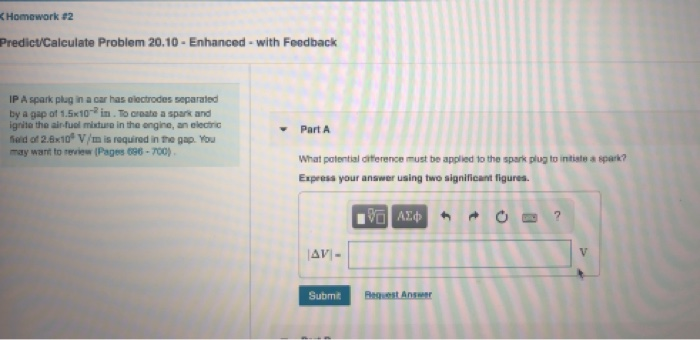 Solved Homework #2 Predict Calculate Problem 20.10 - | Chegg.com