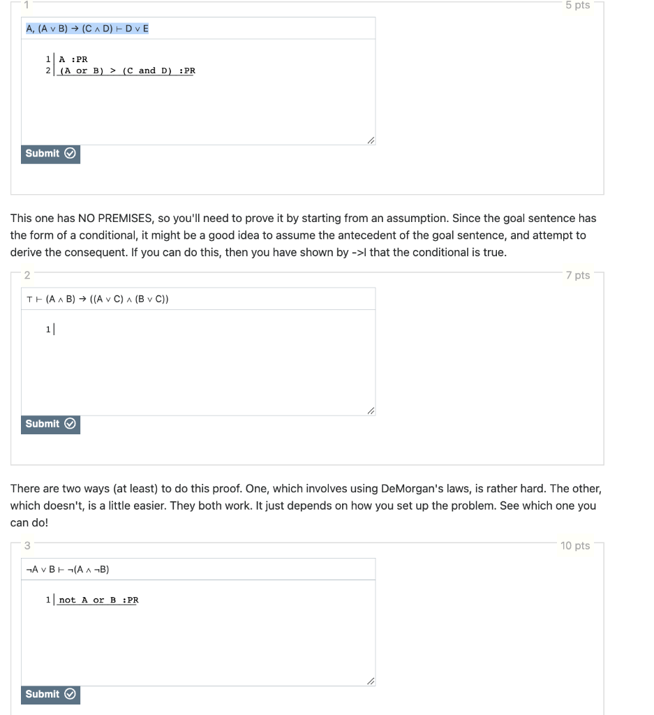 This one has NO PREMISES, so you'll need to prove it | Chegg.com