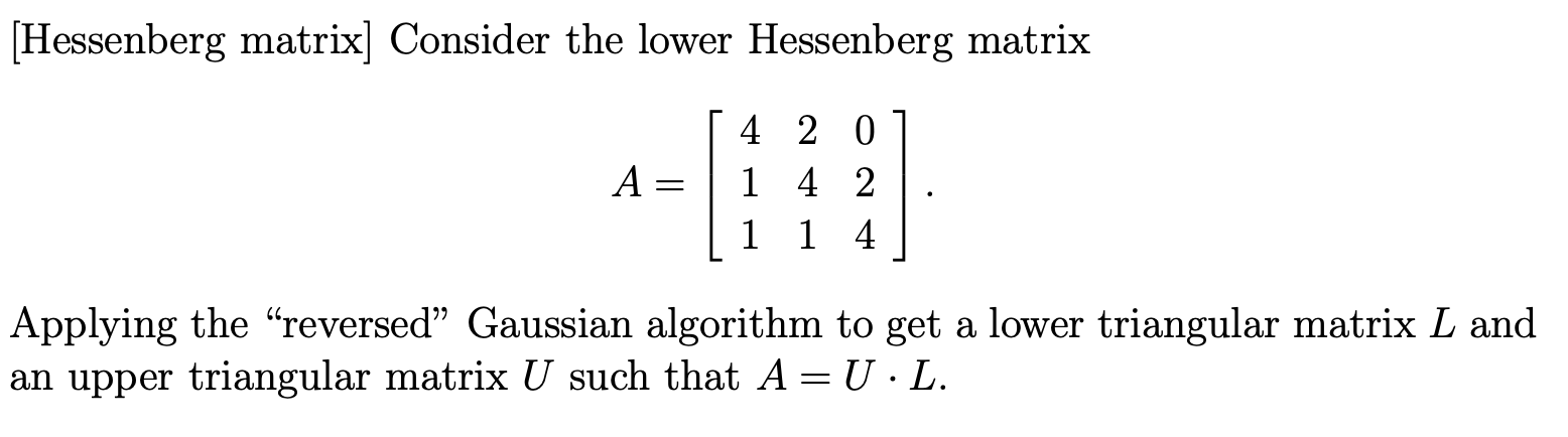 Solved [Matrix geometric method] In Example 2.1, we consider | Chegg.com