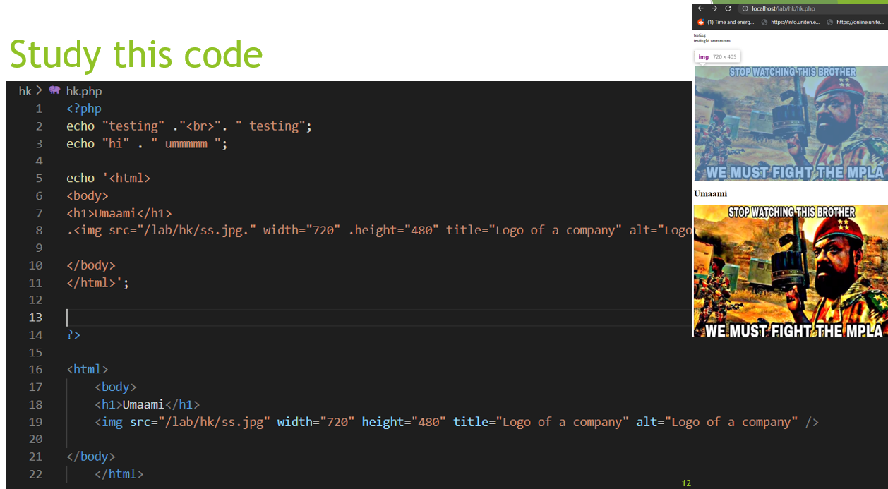 Solved 12345678 testing echo "Anime"; echo ’ /> ’; | Chegg.com