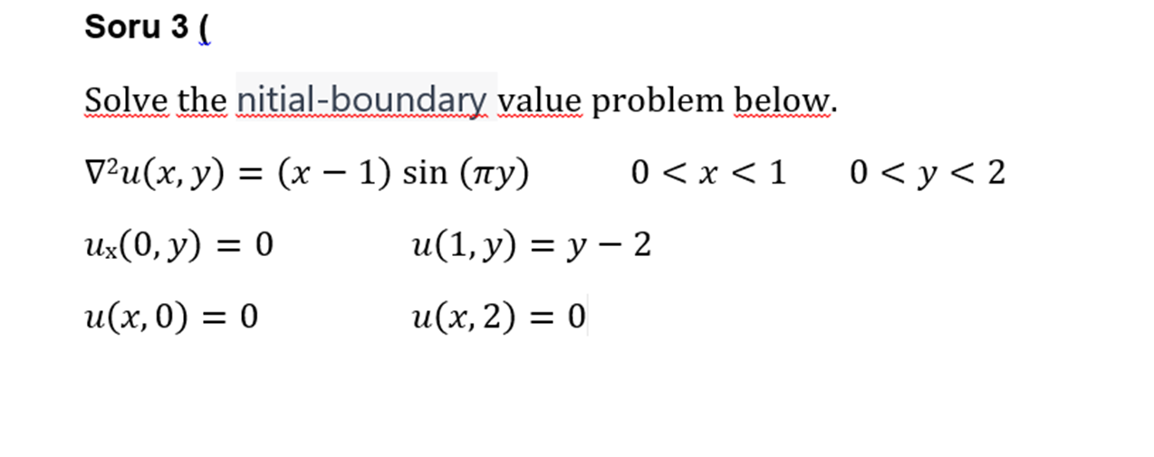 Solved Solve the nitial-boundary value problem below. | Chegg.com