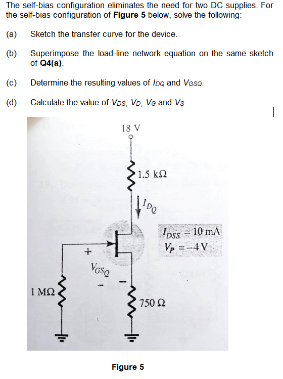 The Self Bias Configuration Eliminates The Need For
