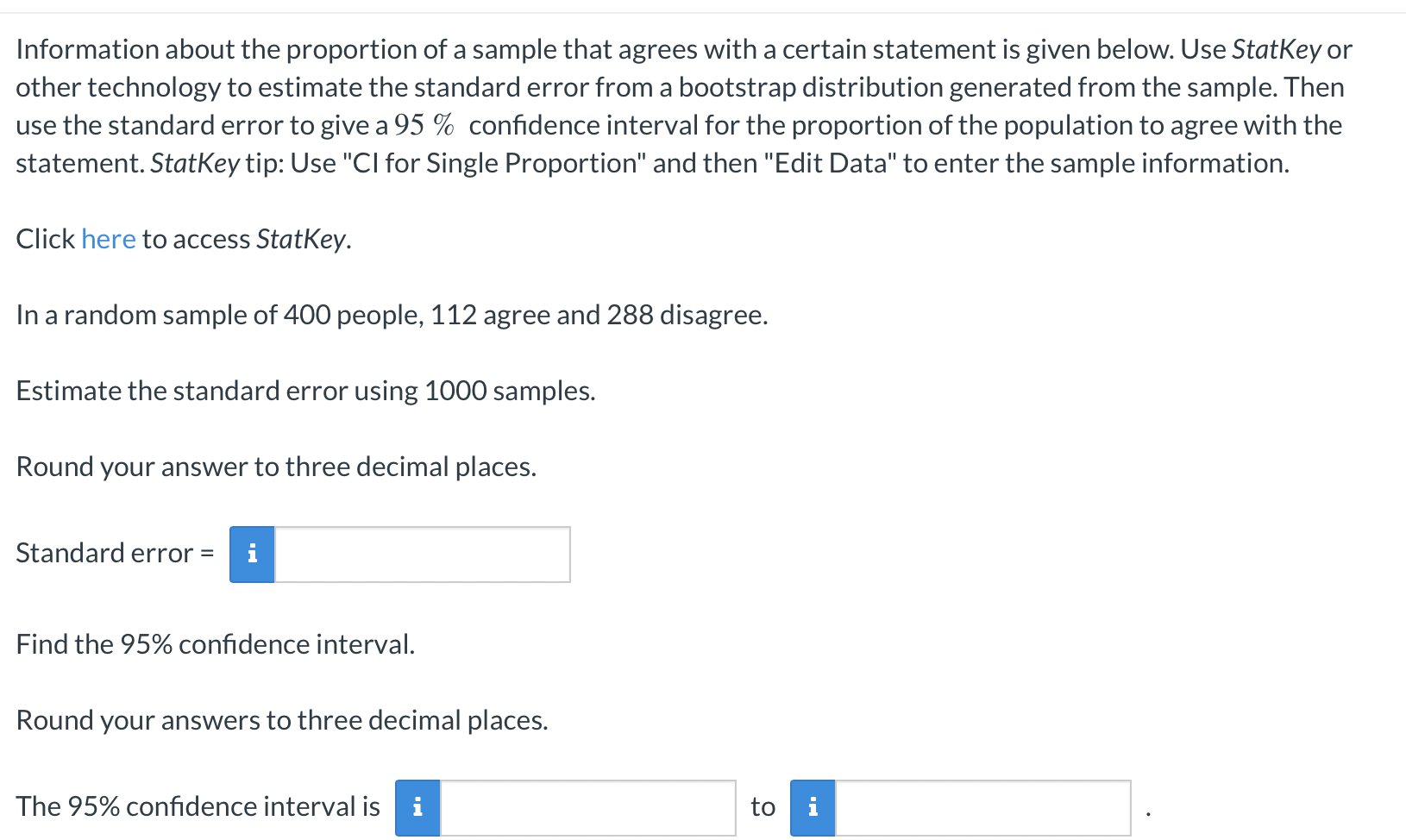 Solved Information about the proportion of a sample that | Chegg.com