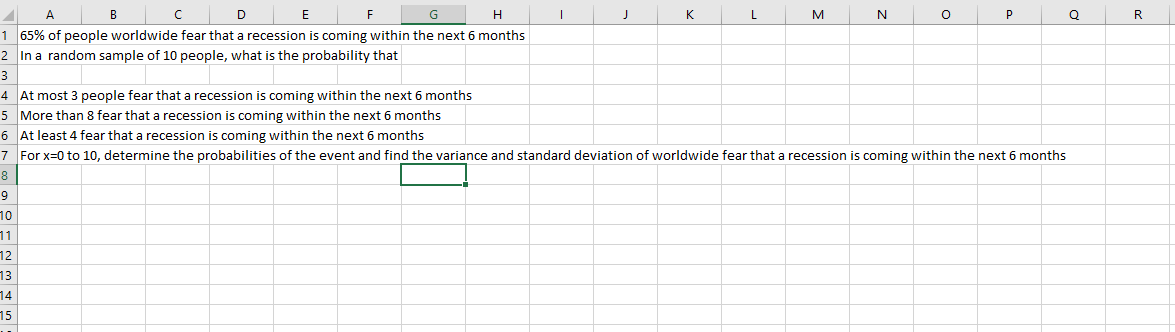 Solved How do you solve this using excel and excel formulas? | Chegg.com