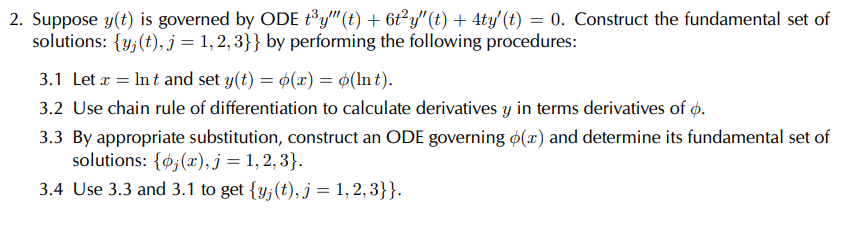 Solved I have never understood how to solve the ODE with | Chegg.com