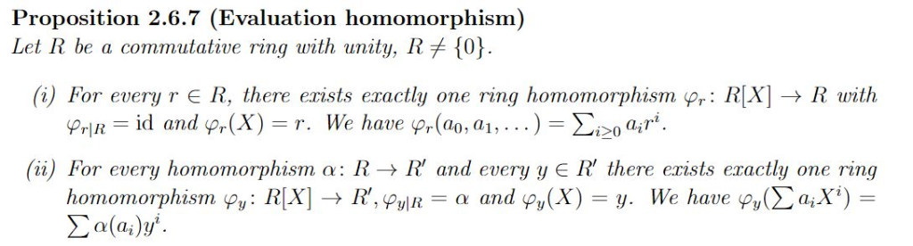 Solved Problem 2 Kernel of the evaluation homomorphism is a | Chegg.com