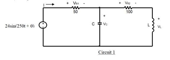 Solved 1. Circuit 1: Note that this is the same problem used | Chegg.com
