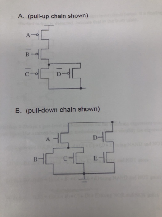 Solved Complete each circuit below by adding the needed | Chegg.com