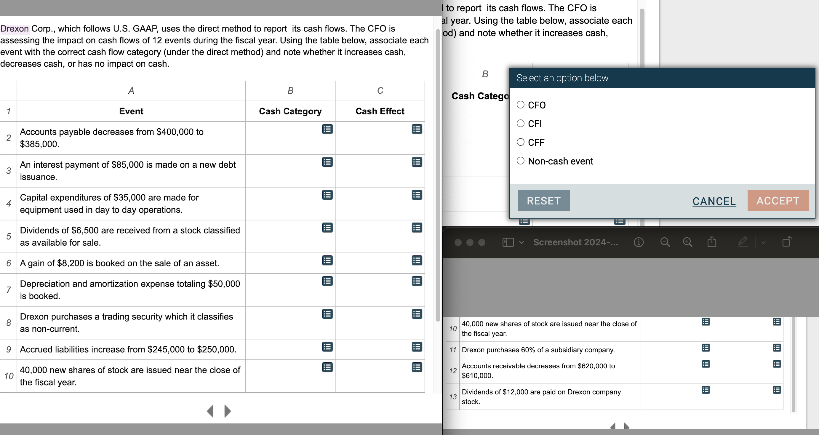 Solved Drexon Corp., which follows U.S. ﻿GAAP, uses the | Chegg.com