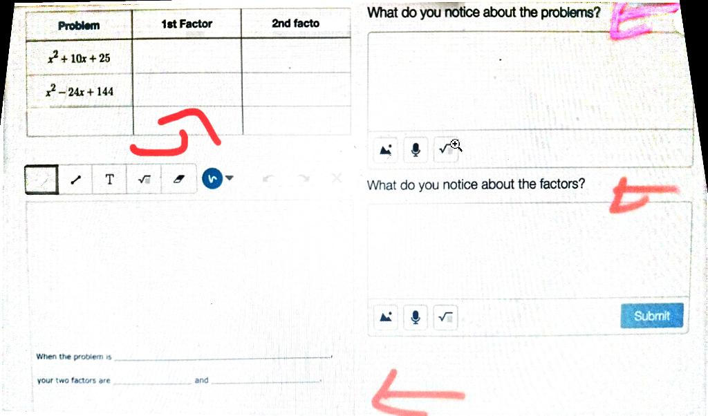 Solved What do you notice about the problems? What do you | Chegg.com