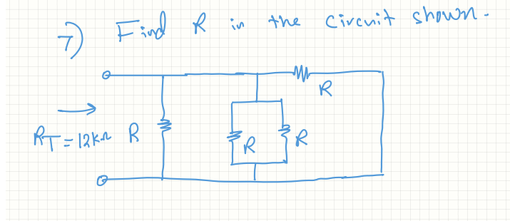 Solved Find R ﻿in the circuit shown. | Chegg.com