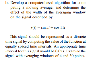 b. Develop a computer-based algorithm for com- puting | Chegg.com