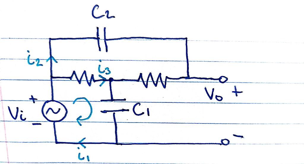 Solved Find The State Space Equation Of The Circuit