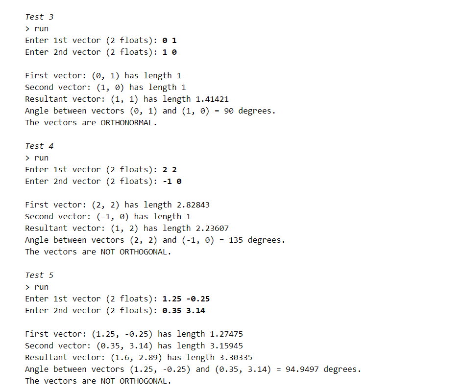 Solved Please do not use break statements and PLEASE use all | Chegg.com