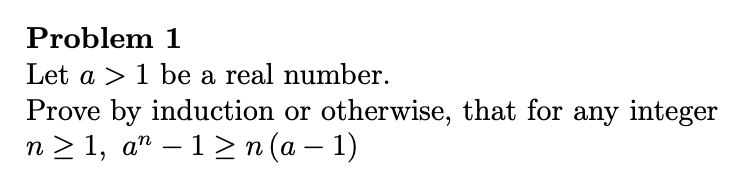 Solved Please prove question one. Please be concise and | Chegg.com