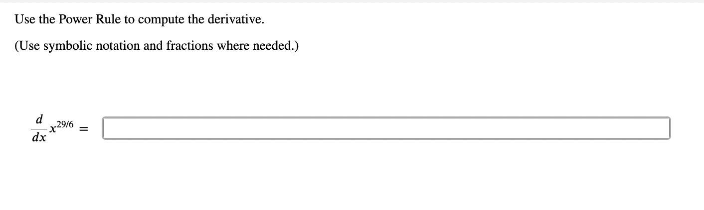 Solved Use the Power Rule to compute the derivative.(Use | Chegg.com