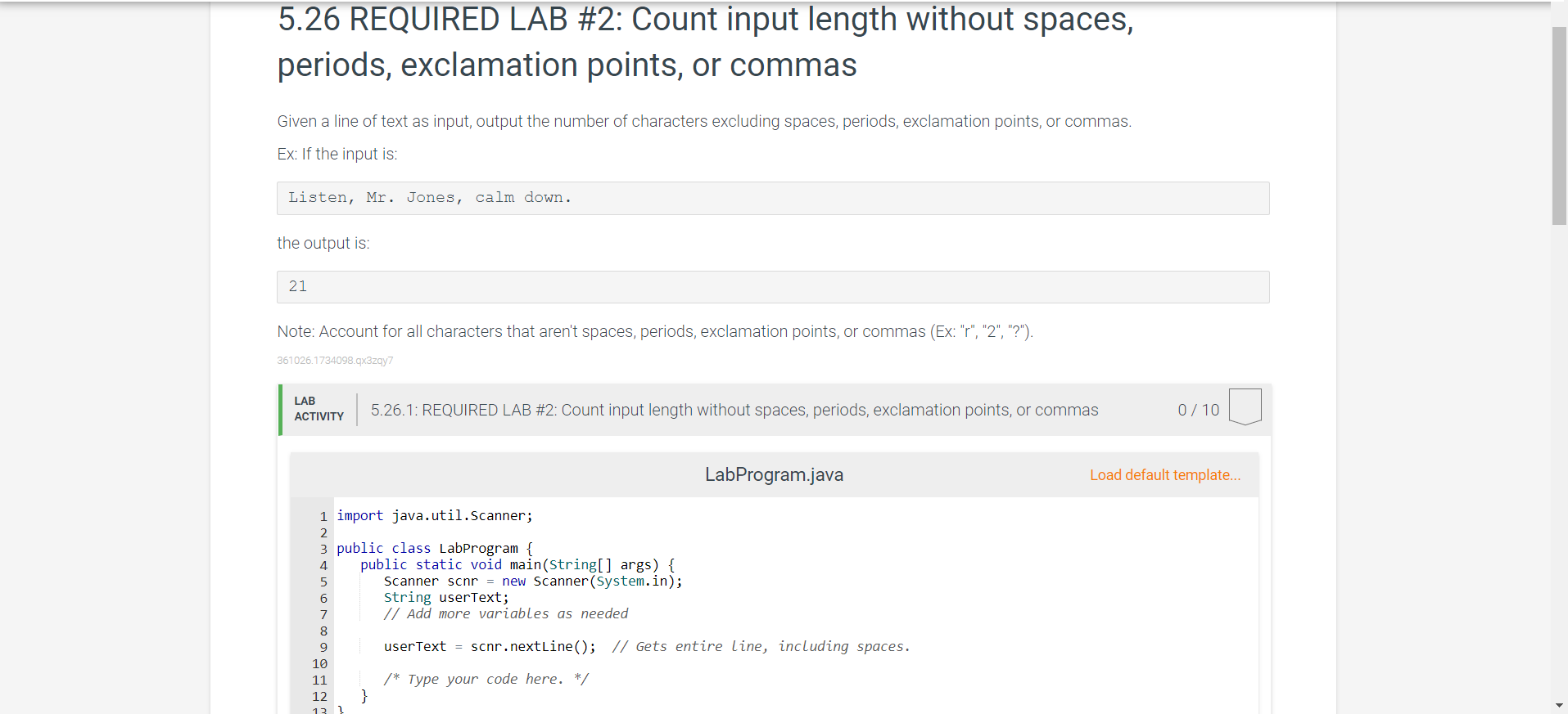 Solved I'm having trouble with a Java question This is the | Chegg.com