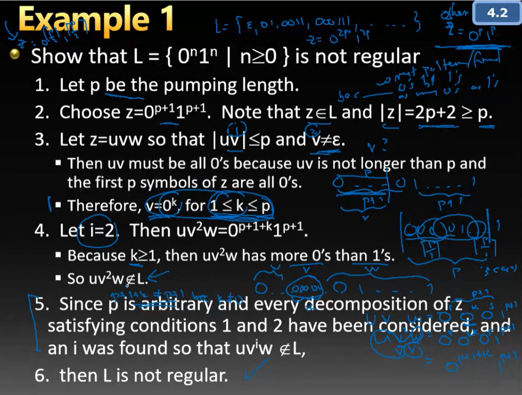 Prove the following language is not regular Follow | Chegg.com