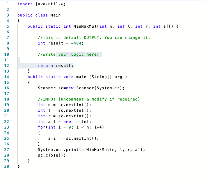 Solved Array Operations: Multiplication Given an array A of | Chegg.com
