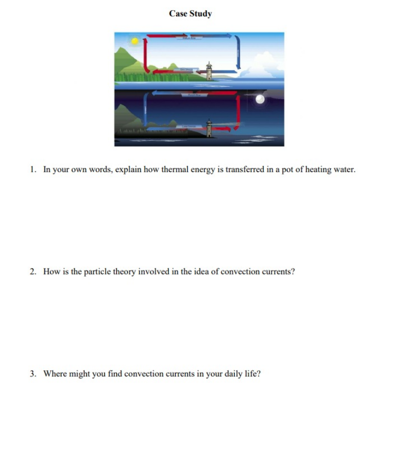Solved Case Study 1. In your own words, explain how thermal | Chegg.com