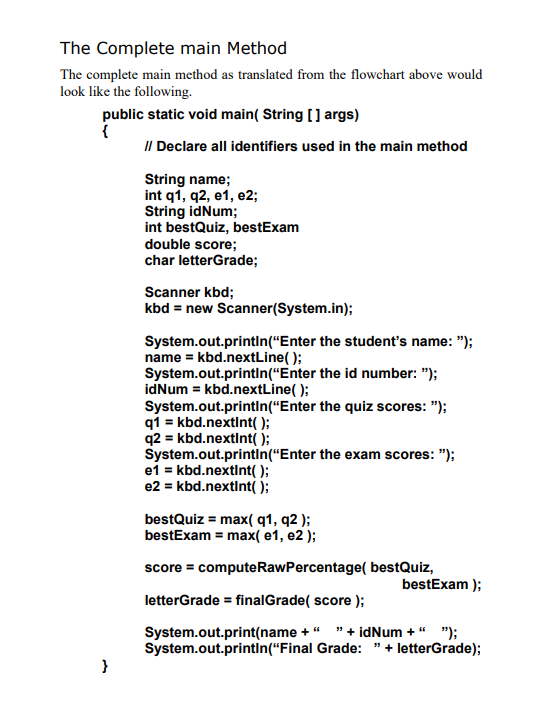 Solved Read Chapter 5 in the text and carefully read the | Chegg.com