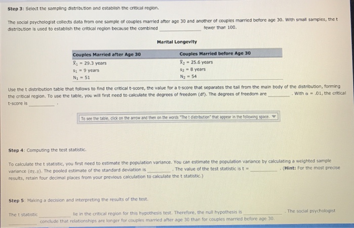 Solved 5 Hypothesis Testing With Sample Means Large 5499