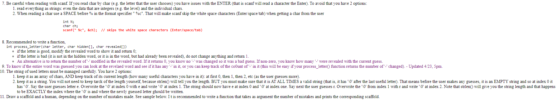 Solved Task 1 (100 pts.) Hangman Game (easy version) Save | Chegg.com