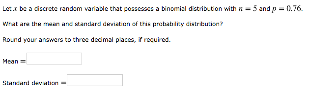 Solved Let x be a discrete random variable that possesses a | Chegg.com