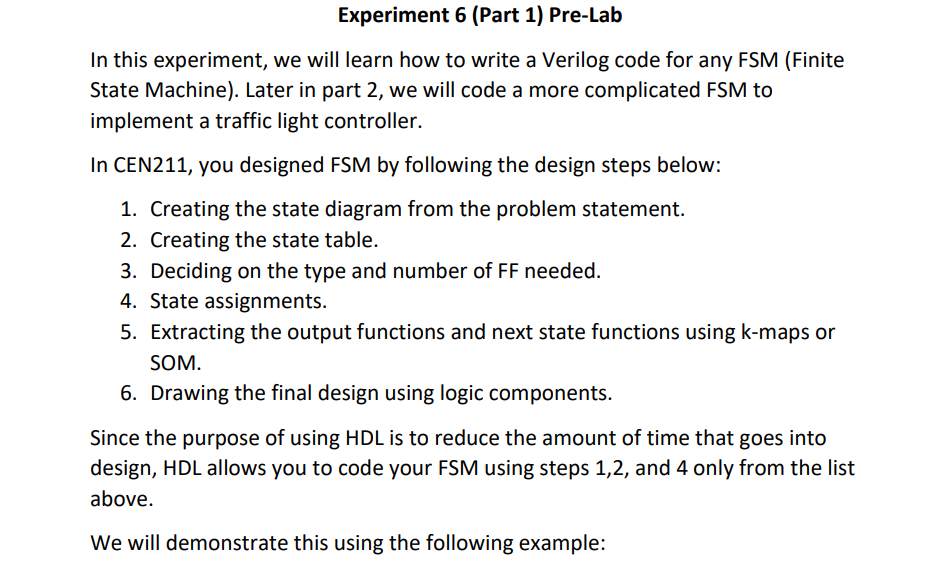 Solved In this experiment, we will learn how to write a | Chegg.com