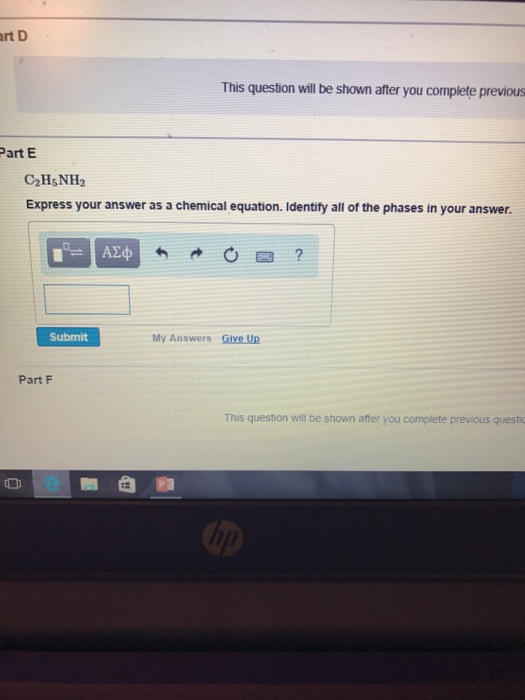 Solved Exercise 16.88 Write equations showing how each of | Chegg.com