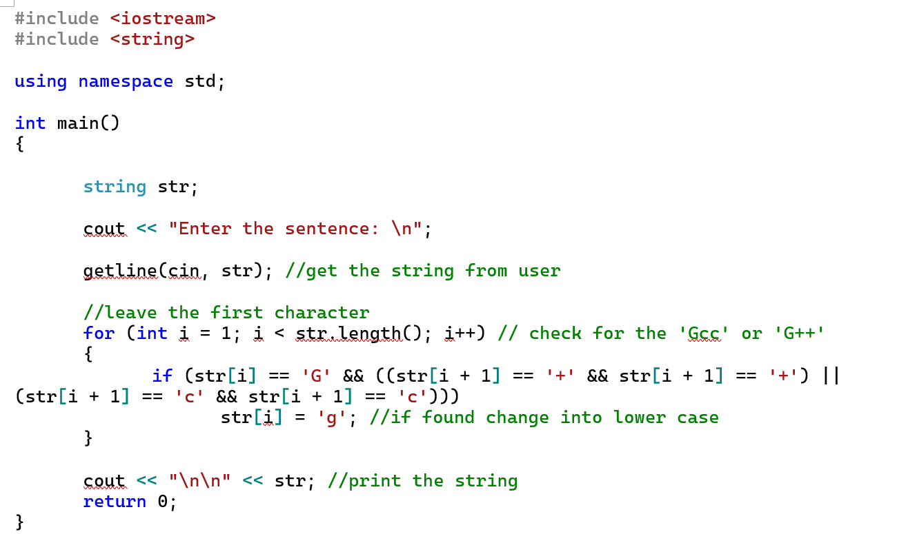 Solved Rewrite the C++ program below such that your program | Chegg.com