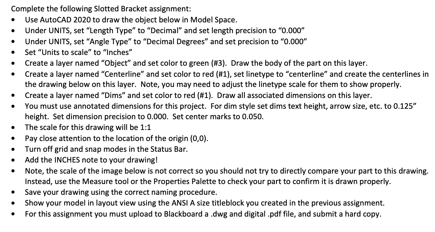Solved Send as a .dwg file and attach it as the answer | Chegg.com