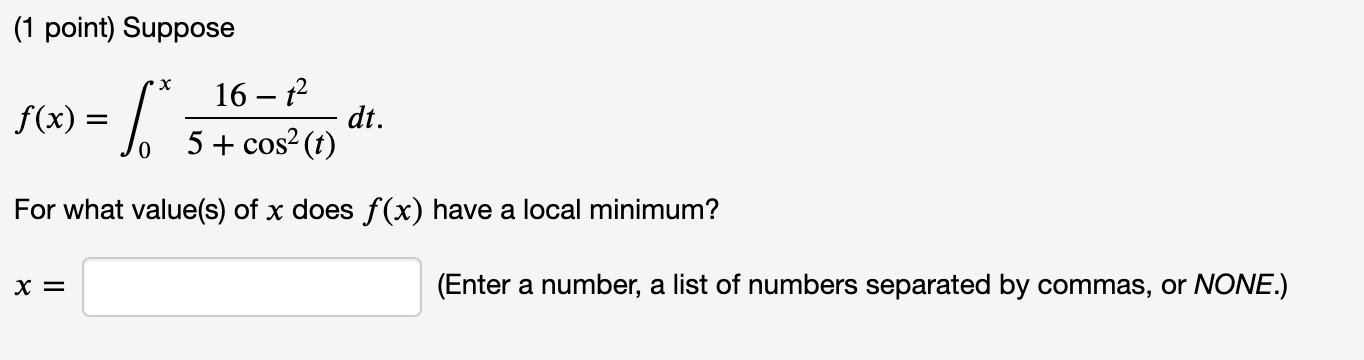 Solved Hello, I am a first year calculus student stuck on | Chegg.com