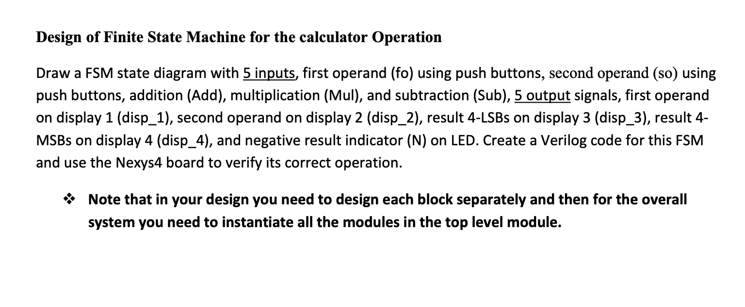 Solved Can you please do the Verilog design and testbench | Chegg.com