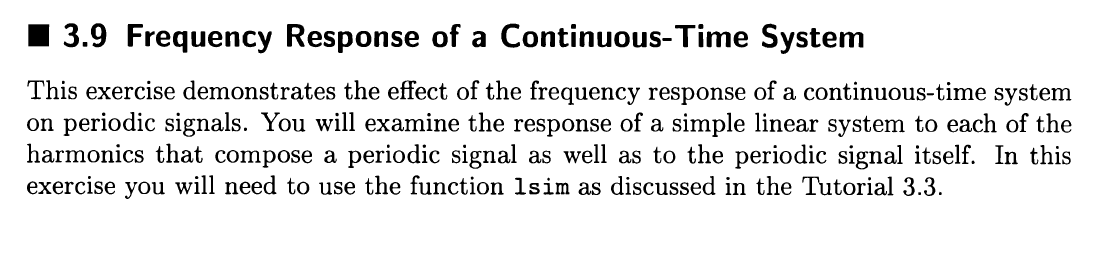 Solved Using MATLAB signals and systems textbook: computer | Chegg.com
