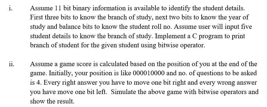 Solved Assume 11 bit binary information is available to | Chegg.com