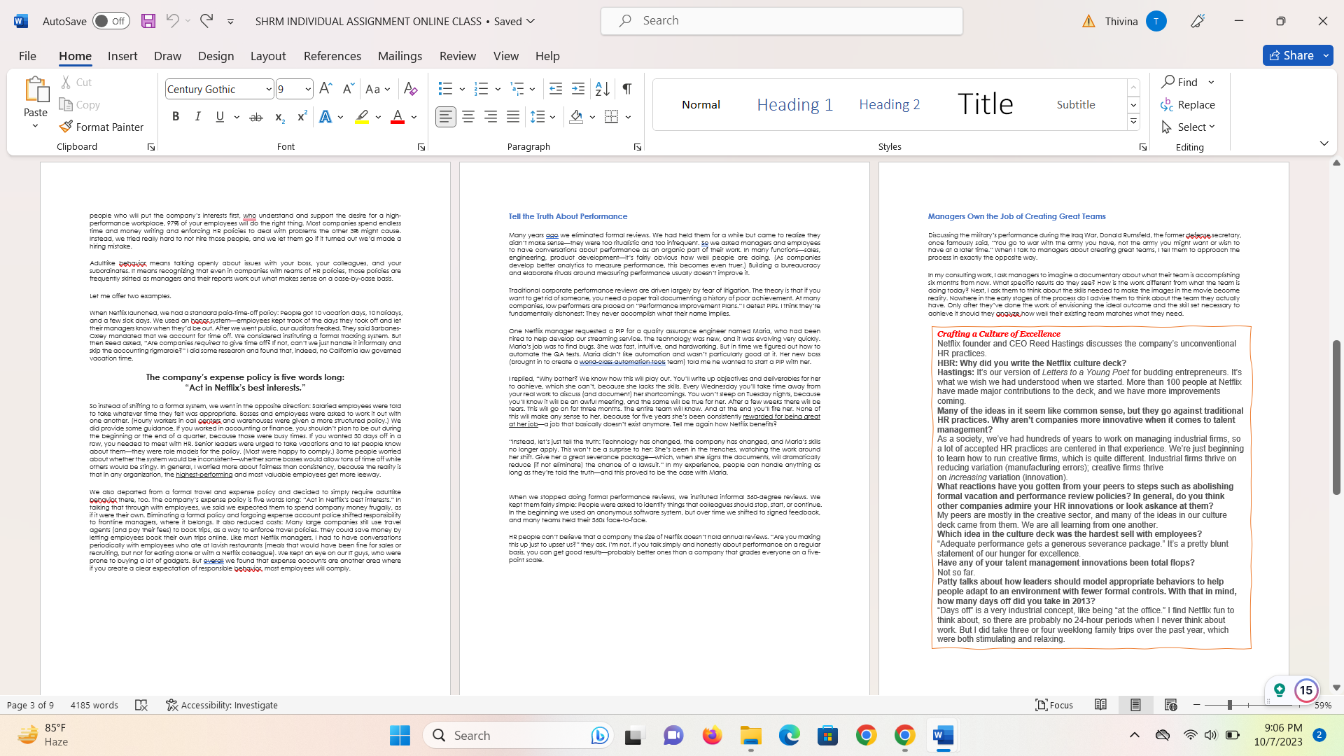Solved Individual Assignment This activity is an individual | Chegg.com