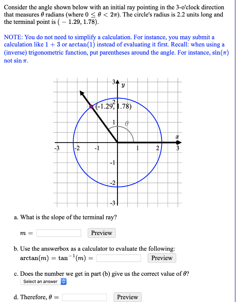 Solved Consider the angle shown below with an initial ray | Chegg.com