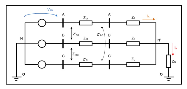 Solved Be a symmetrical and balanced three-phase system | Chegg.com