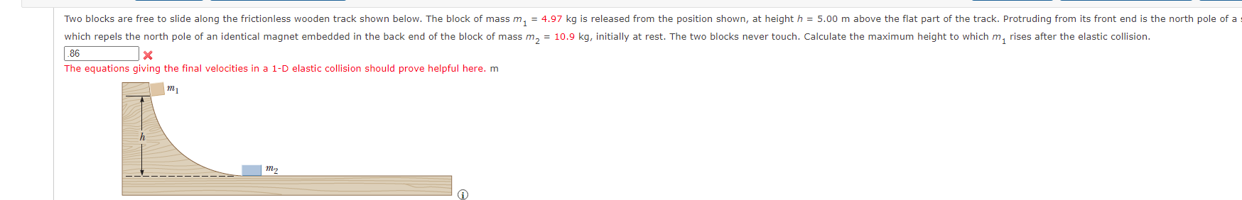 Solved Two blocks are free to slide along the frictionless | Chegg.com