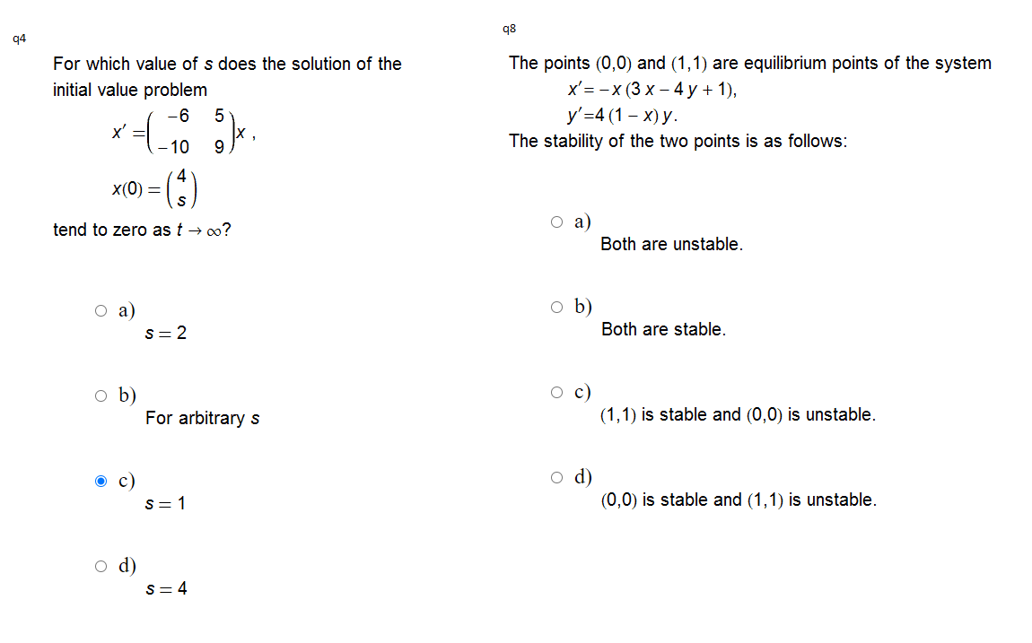 Solved help with these 2 questions then I will leave a | Chegg.com