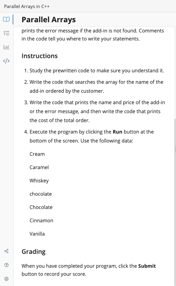 Solved // JumpinJava.cpp - This program looks up and prints | Chegg.com